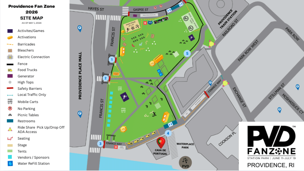 PVD Fan Zone 2026: Providence’s Summer of Soccer Celebration